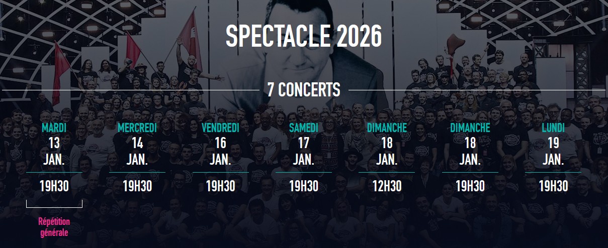 Les Enfoirés 2026 : Tout savoir sur le concert et spectacle à venir